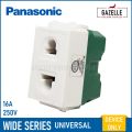 Panasonic Wide Series Universal Outlet - 1, 2, 3 Gang or Device Only ...