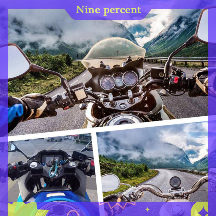 Nine percent รถจักรยานยนต์แบบเต็มหน้าหมวกกันน็อค Chin Mount Kit สำหรับ ...