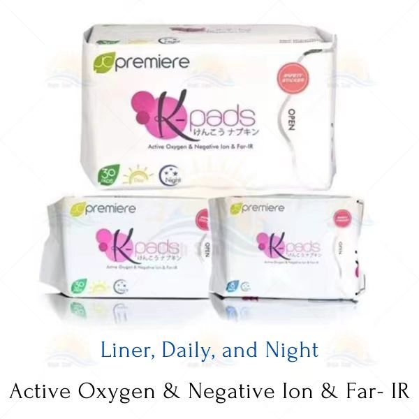 K-Pads Feminine Napkin Negative Ion Napkin and Panty Liner (Liner, Day and Night Pad) | Lazada PH