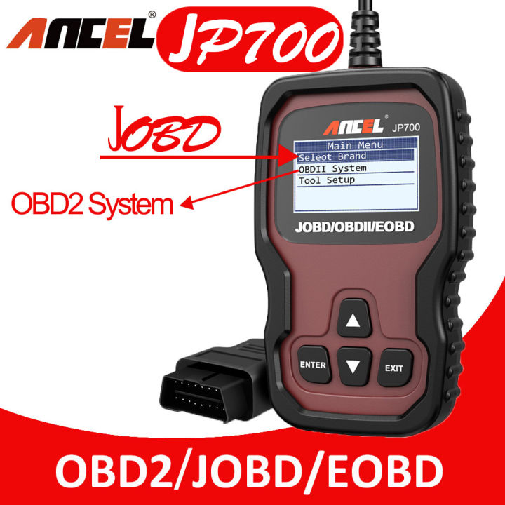 Ancel JP700 OBD2 Scanner JOBD EOBD For Honda/Toyota/Nissan/Mitsubishi ...