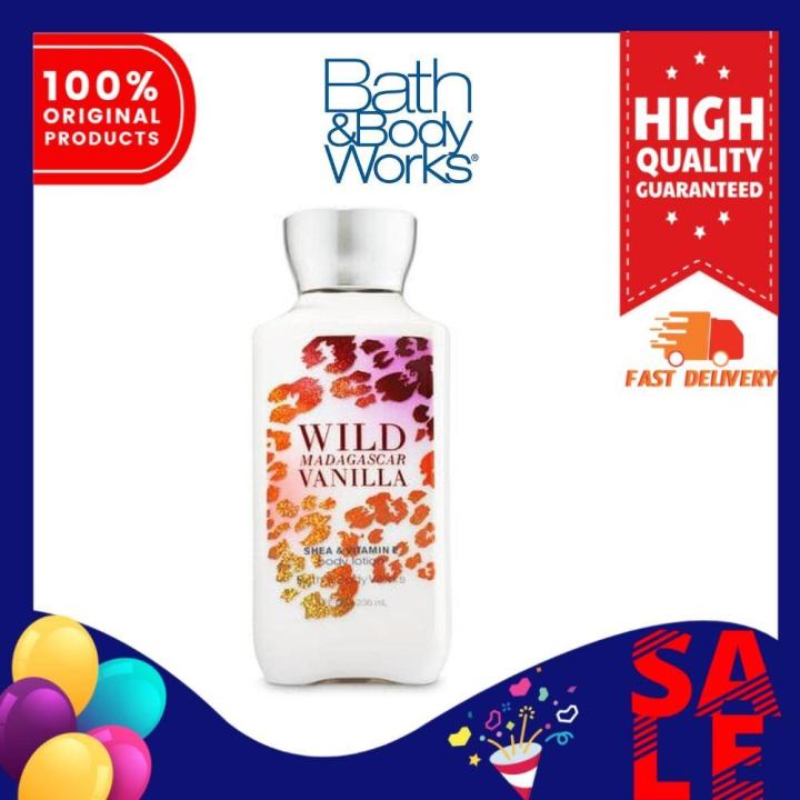 Bath & Body Works Wild Madagascar Vanilla Body Lotion 236ml | Lazada PH