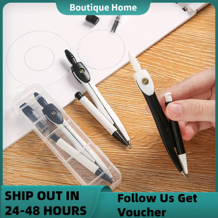 Student Compasses Set With Lead Core Geometric Drawing Tool Test ...