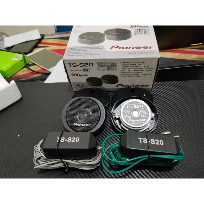 Speaker Tweeter Mobil TS-S20 200W Car Audio Pioneer | Lazada Indonesia