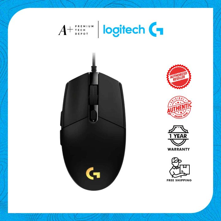 Logitech G102 Lightsync RGB Gaming Mouse - Black | Lazada PH