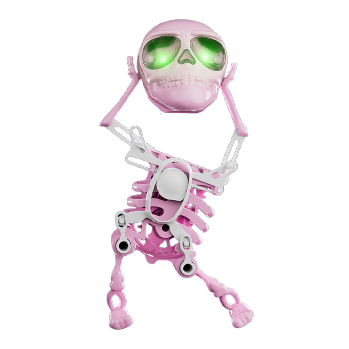 Childrenworld Dancing Swinging Skeleton Man Wind-up Toy Cartoon Skull ...