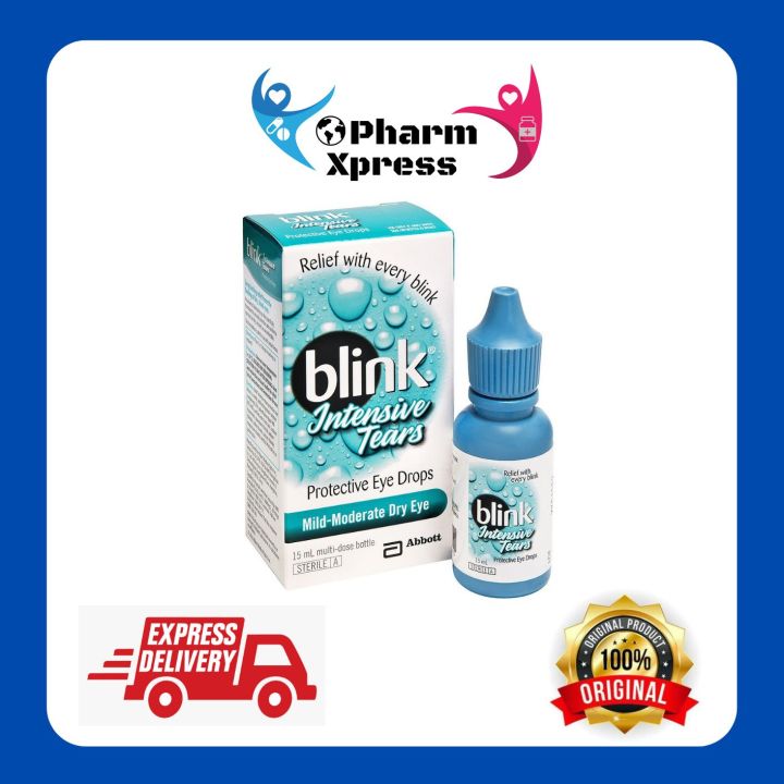 Blink Intensive Tears Eye Drops 15ml | Lazada