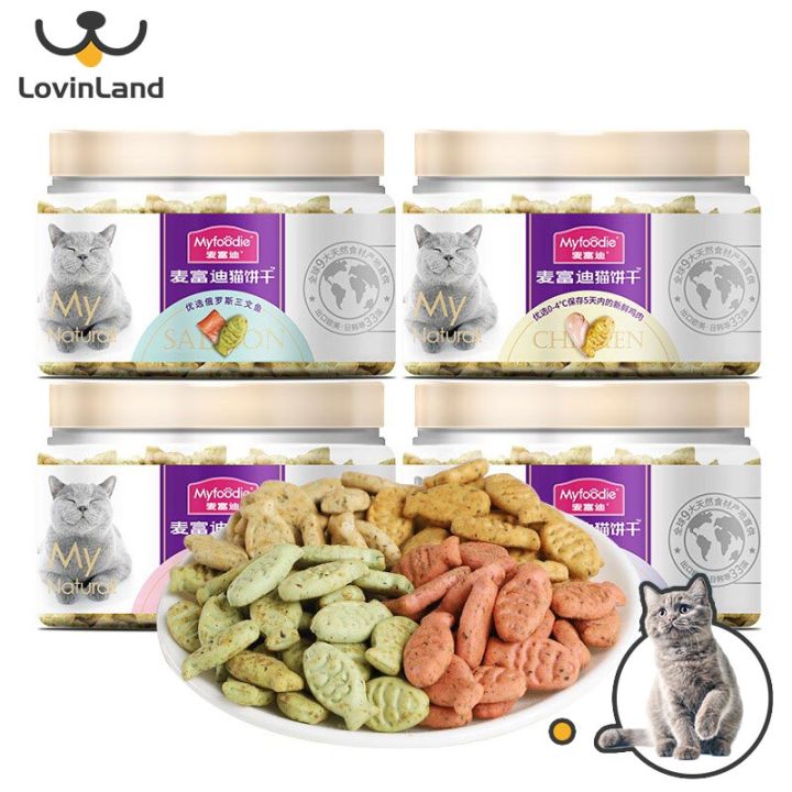 Myfoodie Cat snacks teeth cleaning snacks tuna cod krill flavor small ...