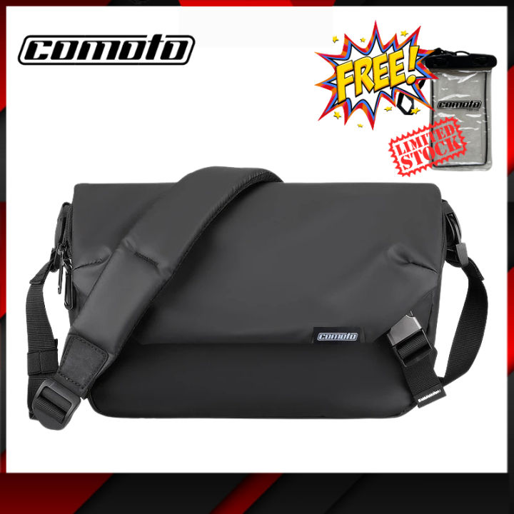 COMOTO Sling Bag Men Cross Body Messenger Bag Men YKK Zipper Fit Tablet ...