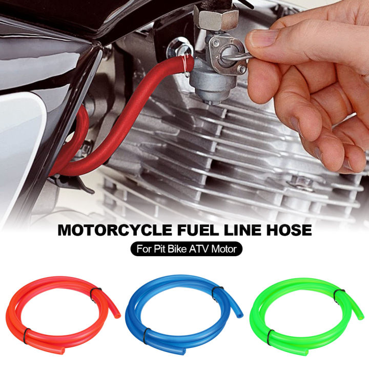 HK 1M Motorcycle Colorful Petrol Fuel Line Hose High Temperature ...