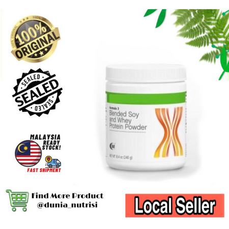 Herbalife Formula 3 (F3) Blended Soy And Whey Protein Powder READY ...