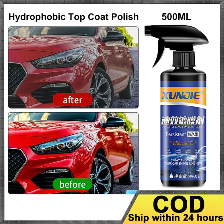 Car Coating for Car Wax Spray and Polish Two-in-one Coating Auto Car Wash and Wax Hydrophobic ...