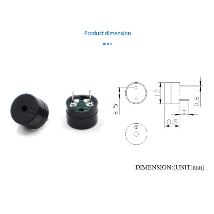 Active Passive Buzzer 5v Speaker ~o~ Bunyi Beep Suara Bagus Arduino