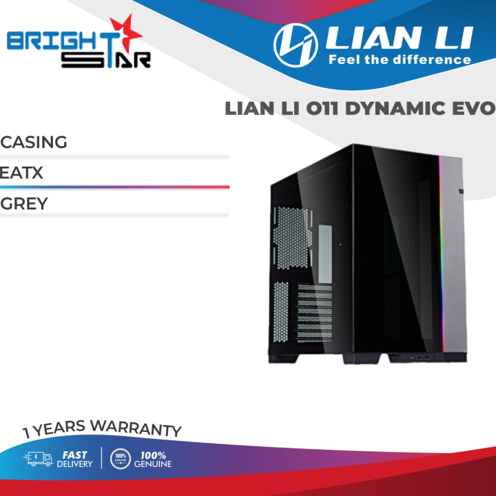 PC CASE / LIAN LI O11 DYNAMIC EVO / GREY / EATX / 1Y WARRANTY / | Lazada
