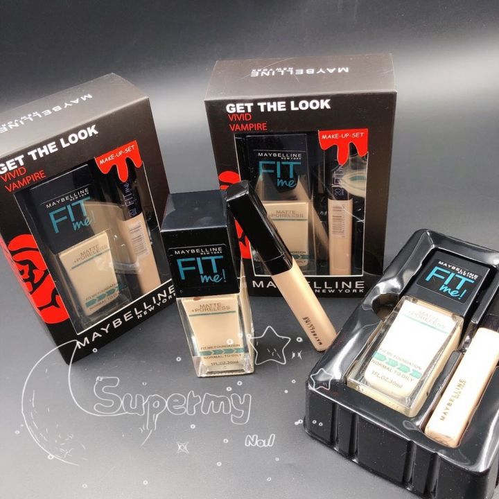 COD new stock Fit me 2in1 foundation and concealer set | Lazada PH