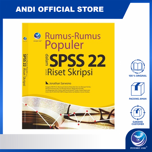 Penerbit Andi - Rumus-rumus Populer Dalam SPSS 22 Untuk Riset Skripsi | Lazada Indonesia