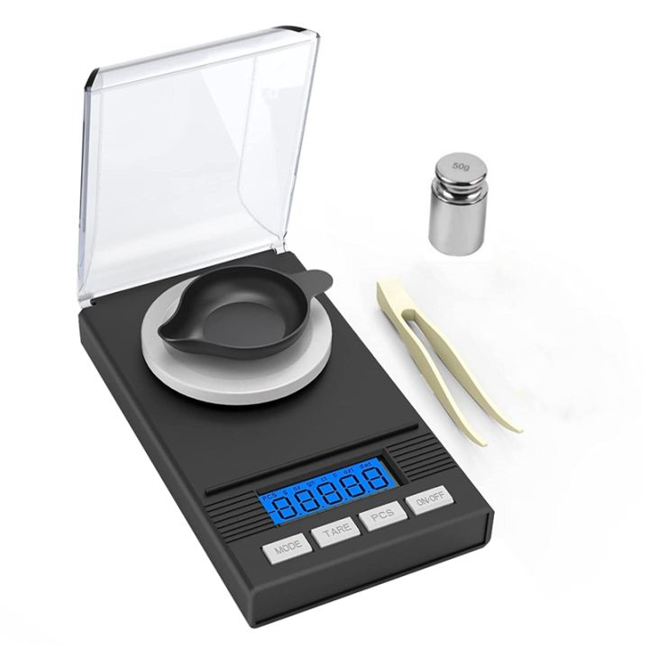 Precision Scale 0.001G x 50G, Weight Milligrams Scale, Kitchen Digital ...