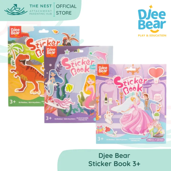Djee Bear Sticker Book 3+ | Lazada PH
