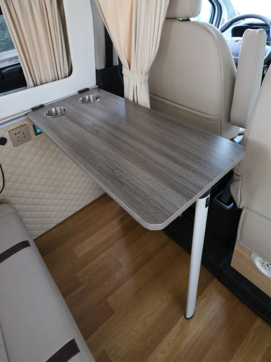 Jiangling Ford Transit RV Modified Folding Table Datong v80 Car Table ...