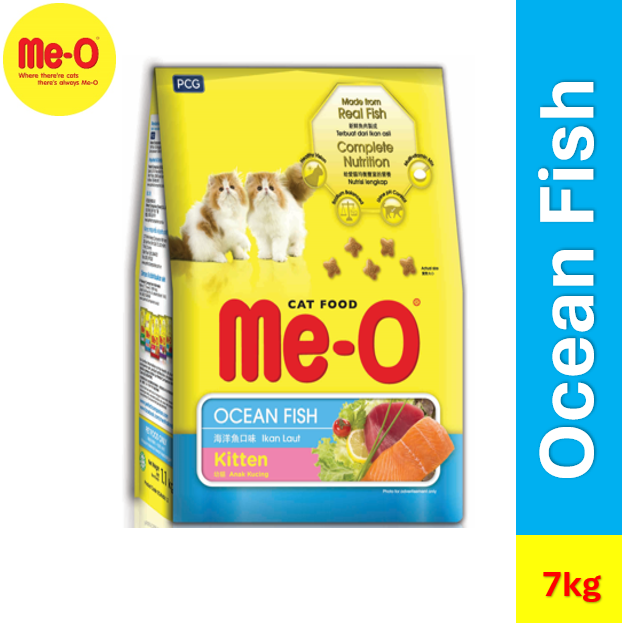 Me-O Kitten Food Ocean Fish 7kg | Lazada PH