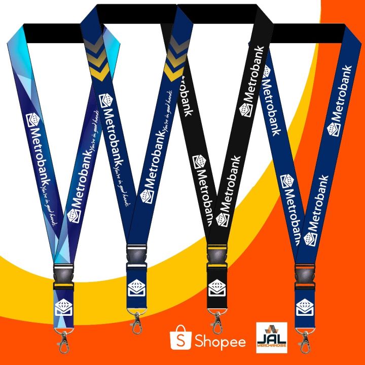 Metrobank ID lace design ID lanyard ID sling | Lazada PH