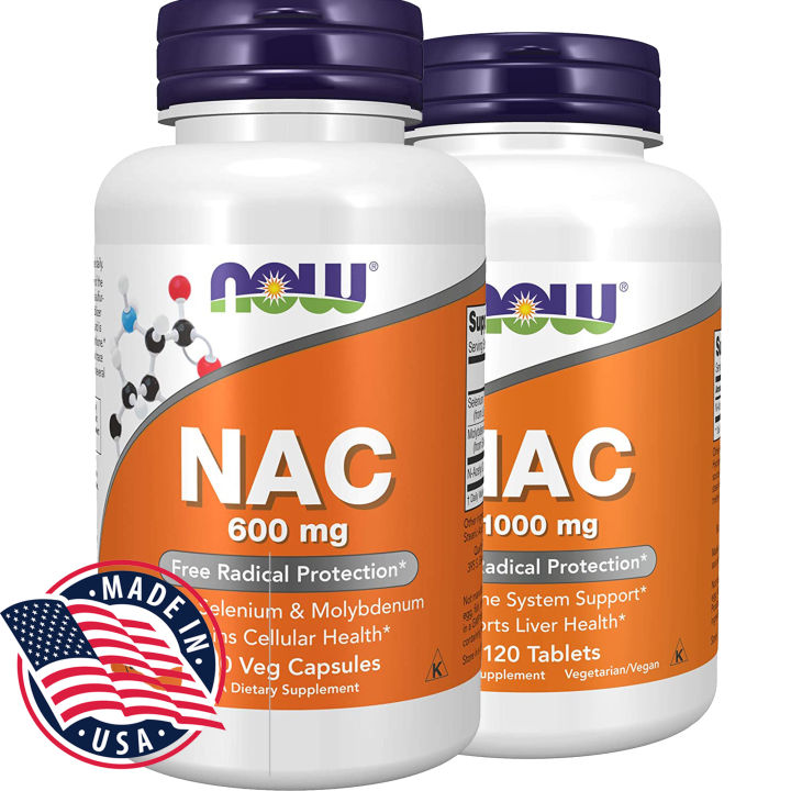 Now Foods, NAC 600 mg, NAC 1000 mg N-Acetyl-L-Cysteine ถูกและคุ้มที่สุด ...