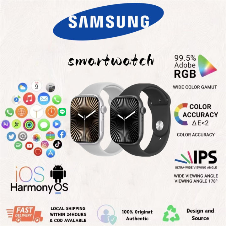 Samsung Smart Watch สมาร์ทวอทช์ รองรับภาษาไทย นาฬิกาสมาร์ทวอทช์ สัมผัส ...