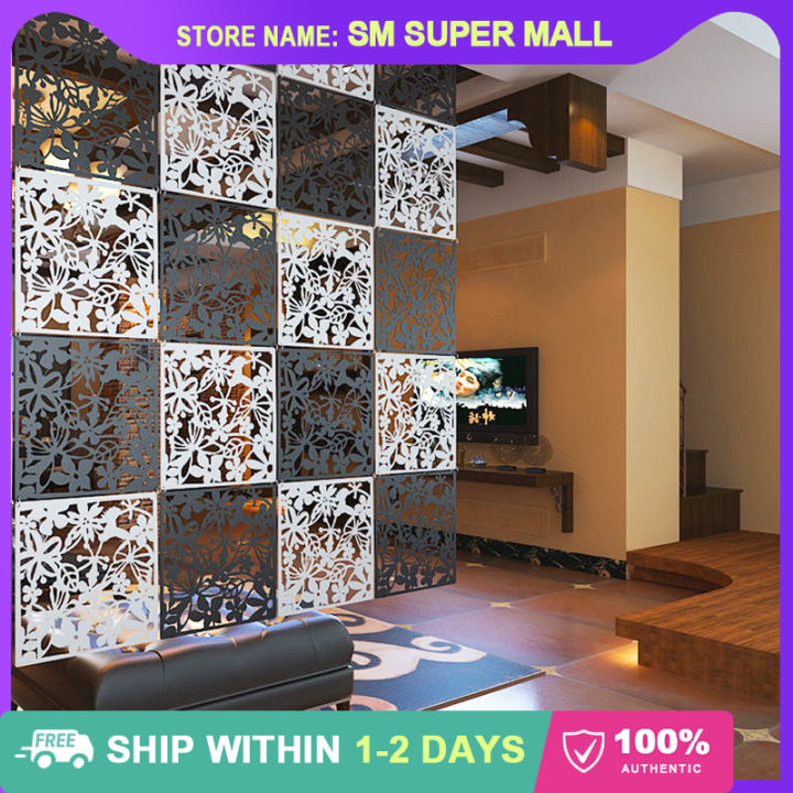 【DIY Design】Hollow Hanging Screen Modern Butterfly Flower Curtain Room ...