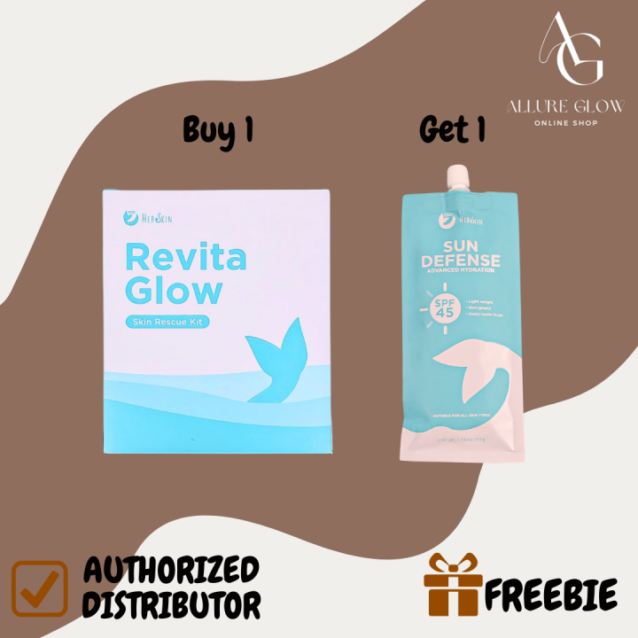 BUY 1 GET 1 SUN DEFENSE HerSkin Revita Glow Rejuvenating Set NEW ...