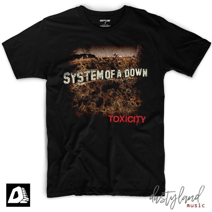 Band SYSTEM OF A DOWN SOAD TOXICITY T Shirt | Lazada PH