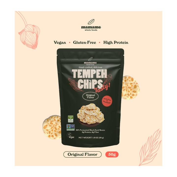 Mamame Tempeh Chips - Original | Lazada Singapore