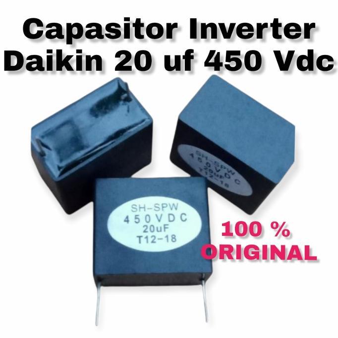 Kapasitor PCB Modul Inverter Daikin Panasonic SH-SPW 450 VDC 20uf ...