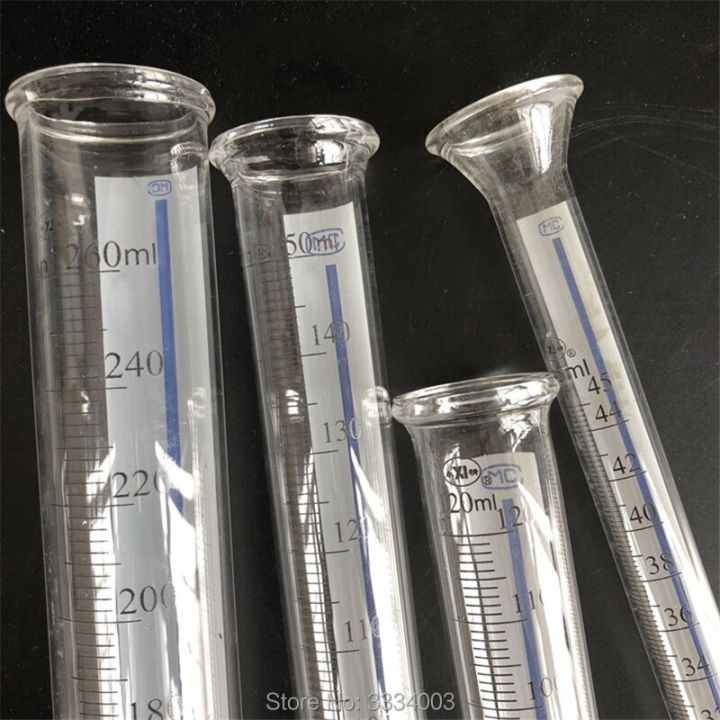 1PCS 32-260ml Diesel Glass Measuring Cylinder Tube Collector For Diesel ...