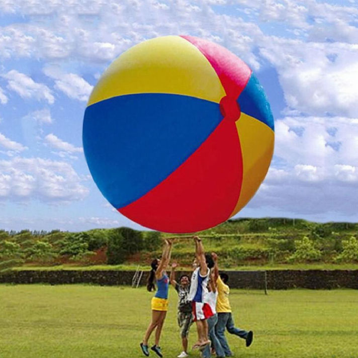 Giant Inflatable Beach Ball 150cm/200cm For Sport Football Water ...