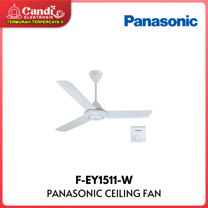 PANASONIC CEILING FAN KIPAS ANGIN LANGIT-LANGIT 60 INCH F-EY1511-W ...