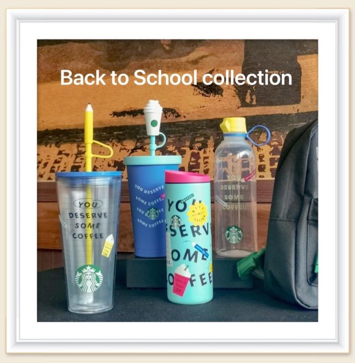 Starbucks Back to School Collection สตาร์บัคส์คอลเลคชันใหม่ Back to ...