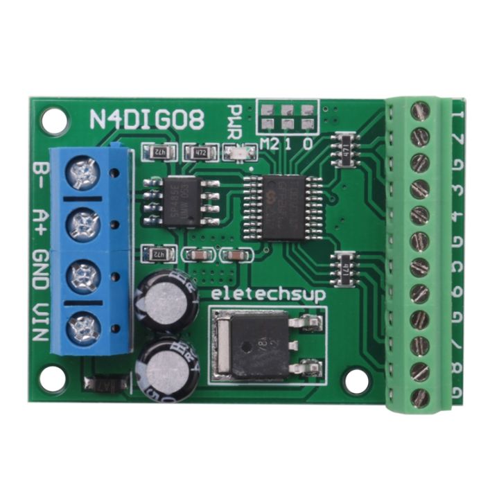 8Ch Input/Output Digital Switch TTL LvTTL CMOS RS485 IO Control Module ...