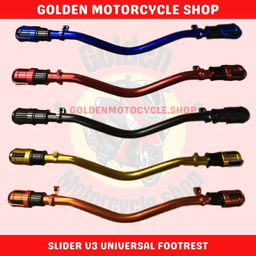 MOTORCYCLE SLIDER V3 UNIVERSAL FOOTREST | Lazada PH