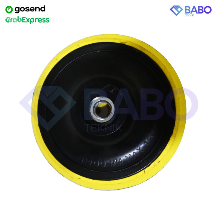 Tatakan Amplas bulat Velcro 4 Inch Tatakan Amplas Bulat gerinda 4 ...