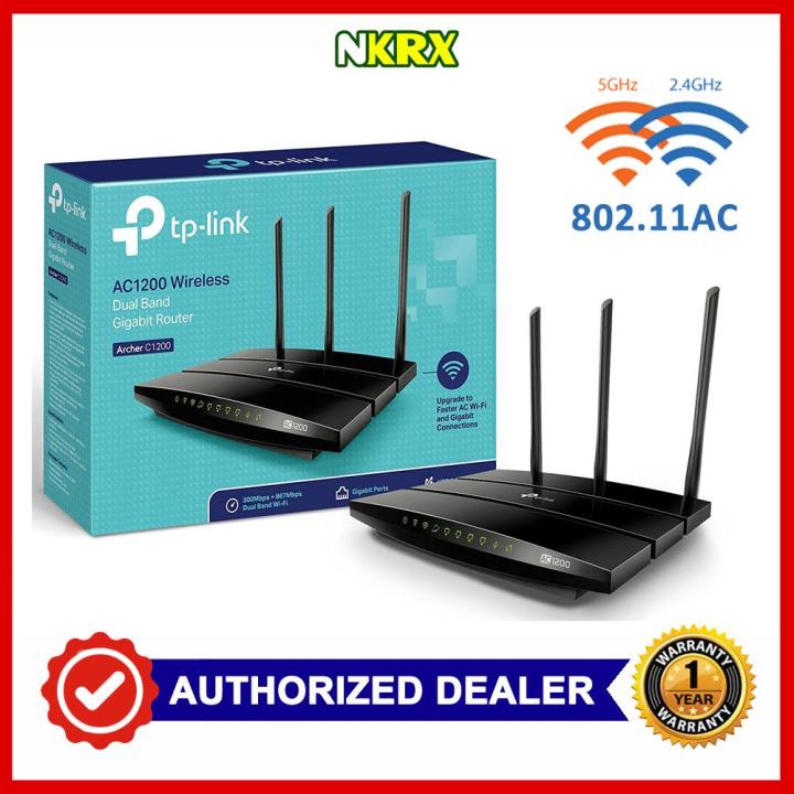 TP-Link Archer C1200 AC1200 Wireless Dual Band Gigabit Router | Lazada PH