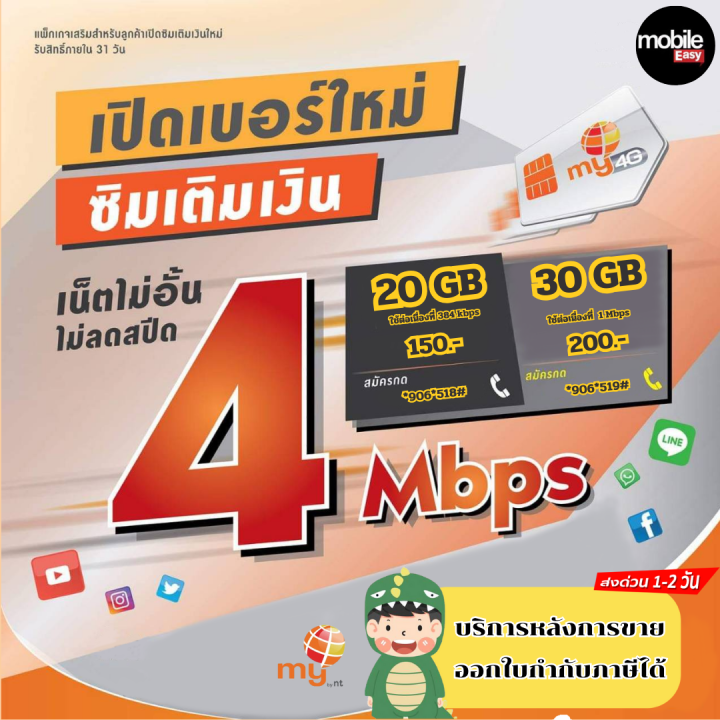 Sim My by nt เล่นเน็ตเยอะ + เล่นได้ต่อเนื่อง แถมเข็มจิ้มซิม ของแถม ...