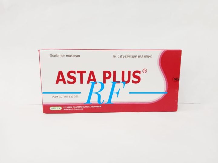 Asta Plus Caplet isi 30 (Simex) | Lazada Indonesia