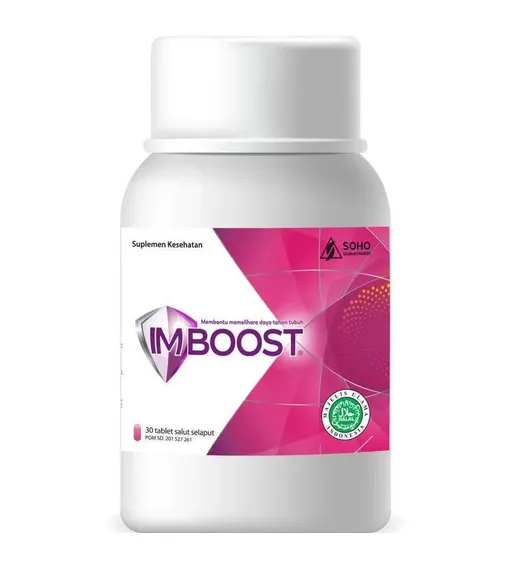 Imboost Tablet Daya tahan Tubuh Botol (30 Tablet) | Lazada Indonesia