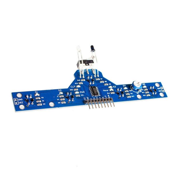 Multiple Sensorings Line Follower Module for DIY Robotics Projects with ...