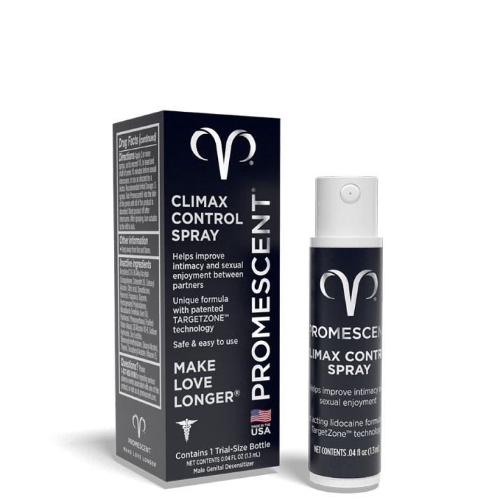 Promescent Delay Spray for Men (Travel Trial Pack - 1.3ml) New design ...