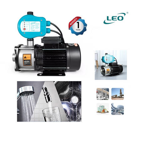 Leo EMHm 2-4E (0.37KW / 0.5HP) Multi-Stage S/Steel Centrifugal Pump 1 ...