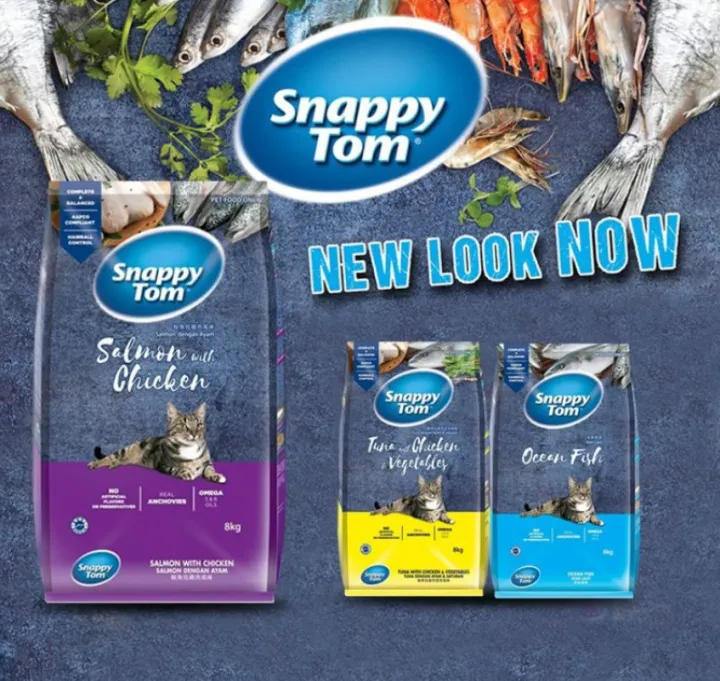 Snappy Tom Cat Dry Food 8kg (3Flavours) | Lazada Singapore