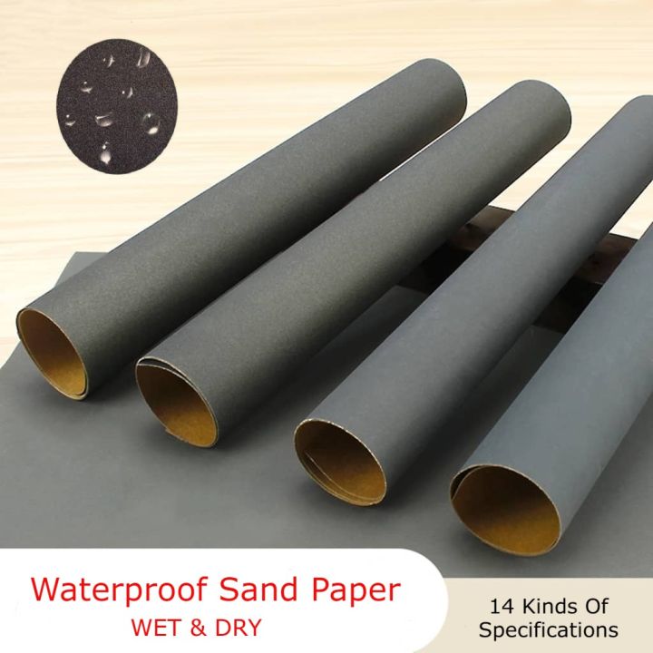 Sandpaper Liha Waterproof Sand Paper #60 #80 #100 #120 #220 #240 ...