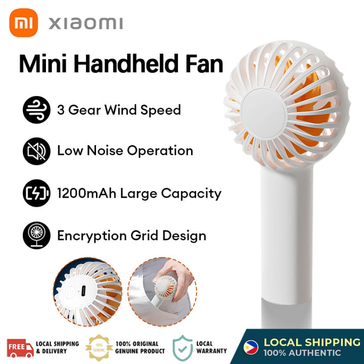 Xiaomi Qualitell Mini Handheld Fan Pocket Fan Type-C Charging 1200mAh ...