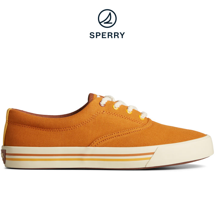 Sperry Men's SeaCycled™ Striper II CVO Resort Sneaker Orange (STS25522 ...