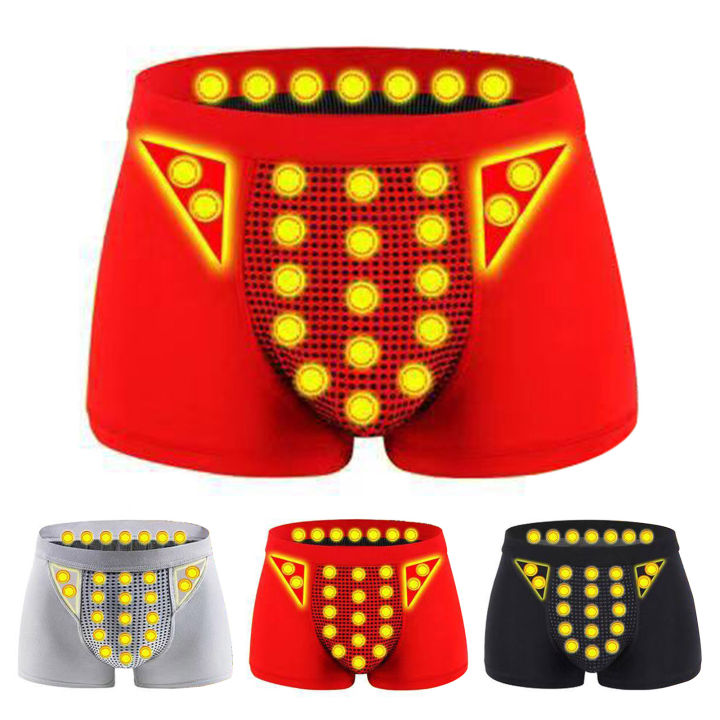 GMBI Men Boxers U Convex Fast Absorption Bouncy Magnetic Physiological ...